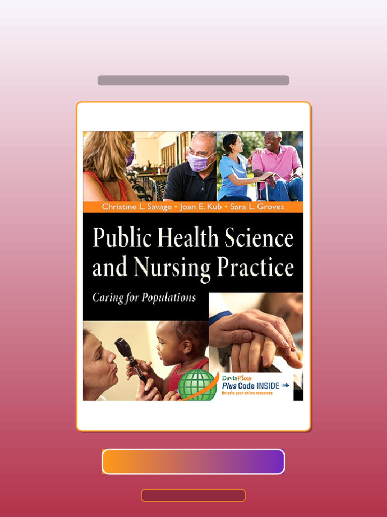 Public Health Science Nursing Practice Savage Kub Grove | PDF ...