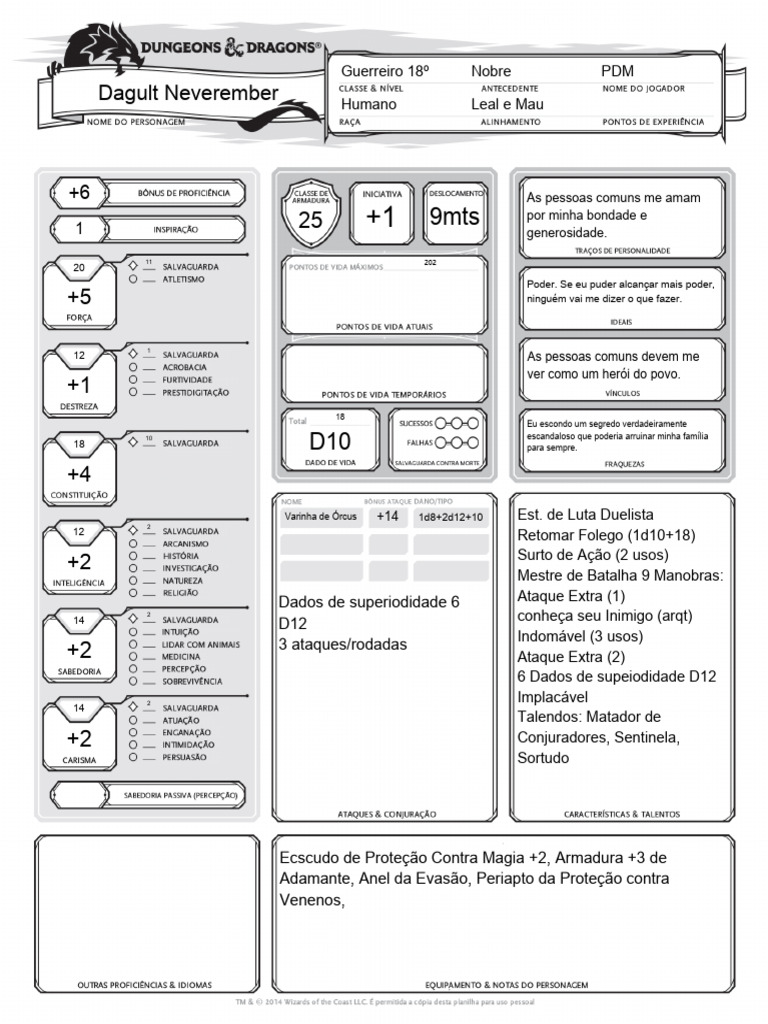 PDM - Dagult Neverember | PDF