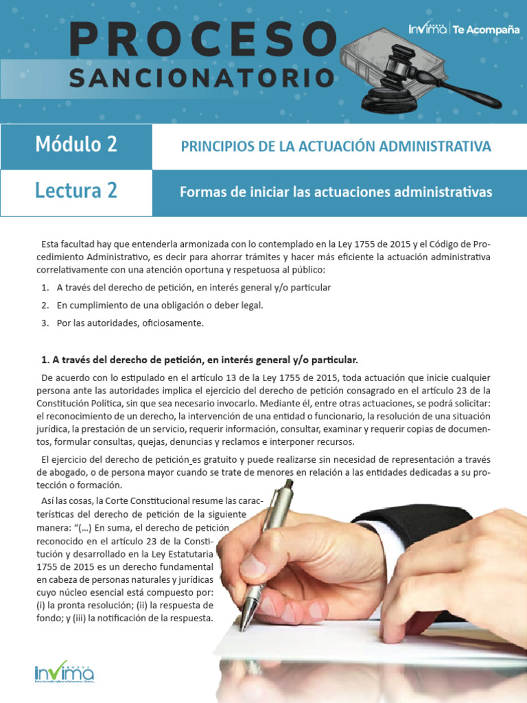 CPS-M2-L2 Formas de iniciar AA | PDF | Petición | Caso de ley