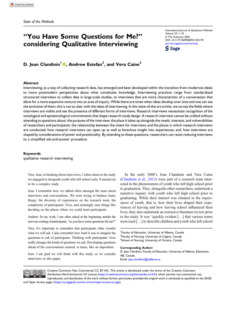 Qualitative Interviewing Insights | PDF | Qualitative Research ...