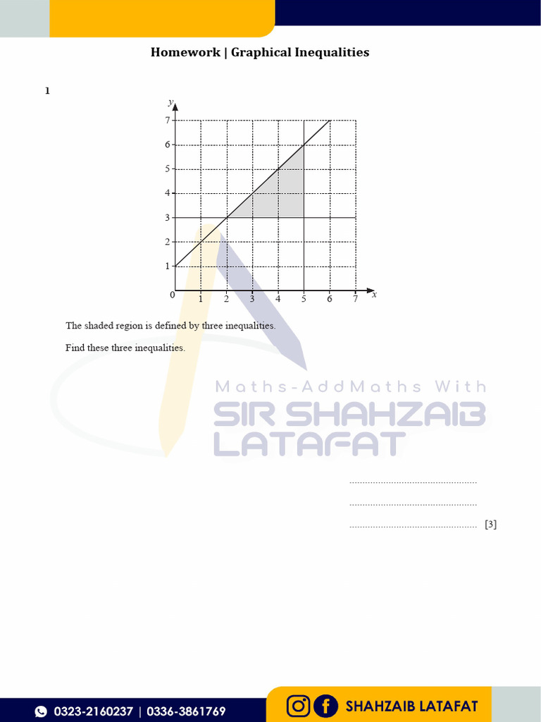 Assignment 24 - Inequalities | PDF | Mathematical Relations | Mathematical Concepts