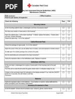 Zoll A Ed Plus Checklist | PDF | Business