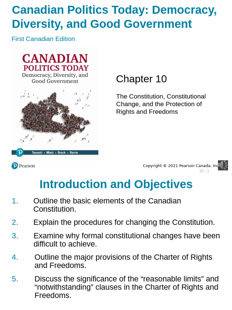 4 - CH 10 CA Constitution | PDF | Canada | Provinces And Territories Of ...