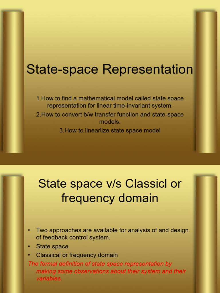 State Space | PDF