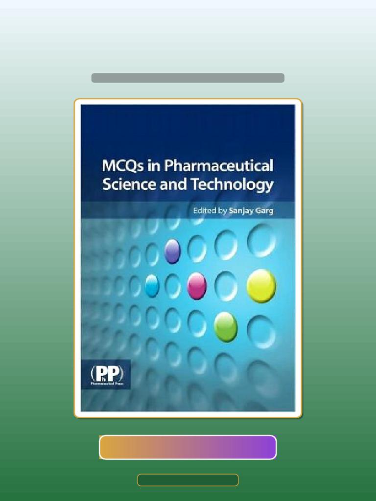 MCQs in Pharmaceutical Science and Technology | PDF | Multiple Choice | Science