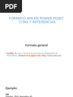 Formato Apa de Citas y Referencias en Power Point | PDF