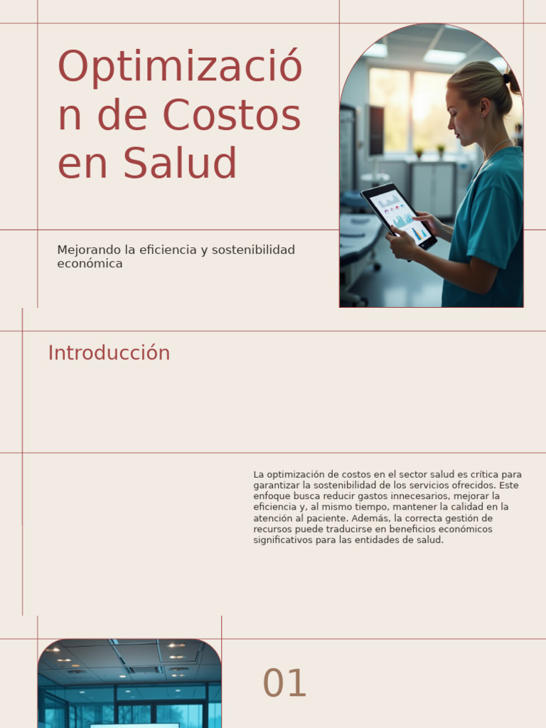Optimización de Costos en Salud | PDF | Sustentabilidad | Calidad (comercial)