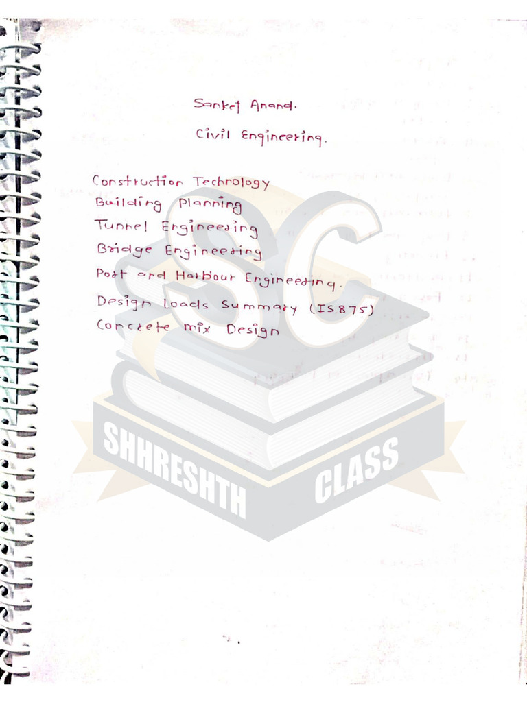 Building Construction Technology Notes | PDF