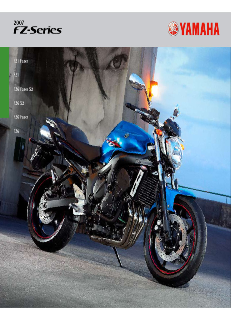 2007 Yamaha FZ Series Overview | PDF | Anti Lock Braking System ...