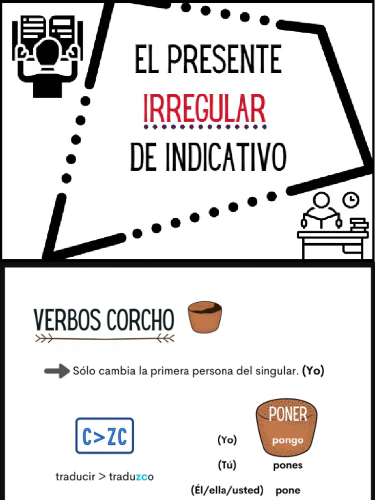 Verbos Irregulares, Presente | PDF