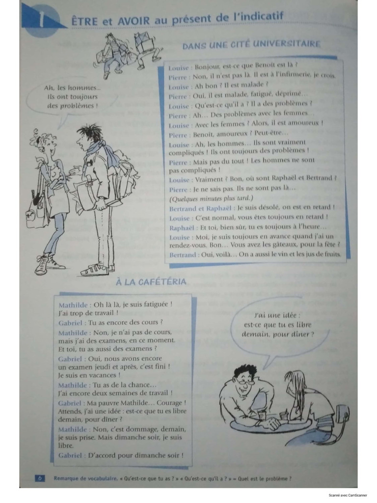 Conversation Avec Etre Et Avoir | PDF