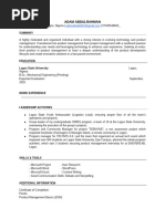 Sample CV - Fake Resume | PDF