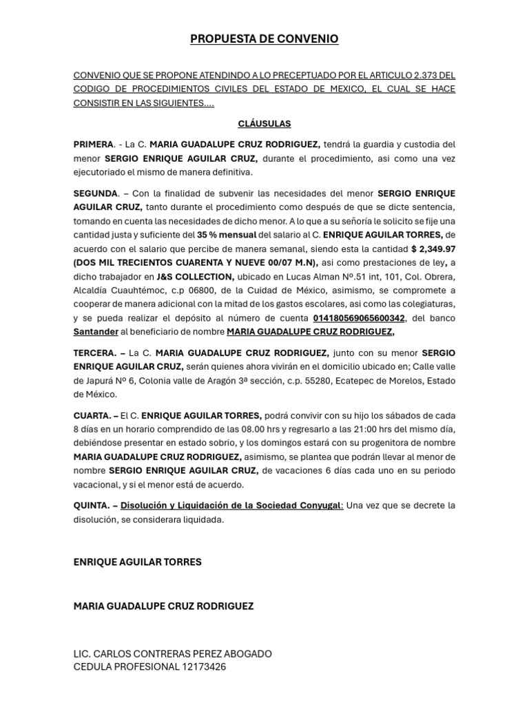 CONVENIO | PDF