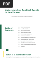 Annual Sentinel Report | PDF | Patient Safety | Joint Commission