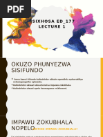Izibizo | PDF