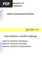 Iintsomi ZesiXhosa: Imvelaphi Nezindidi | PDF