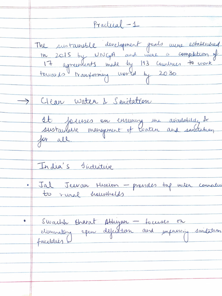 Evs Practical - Avee Goel | PDF