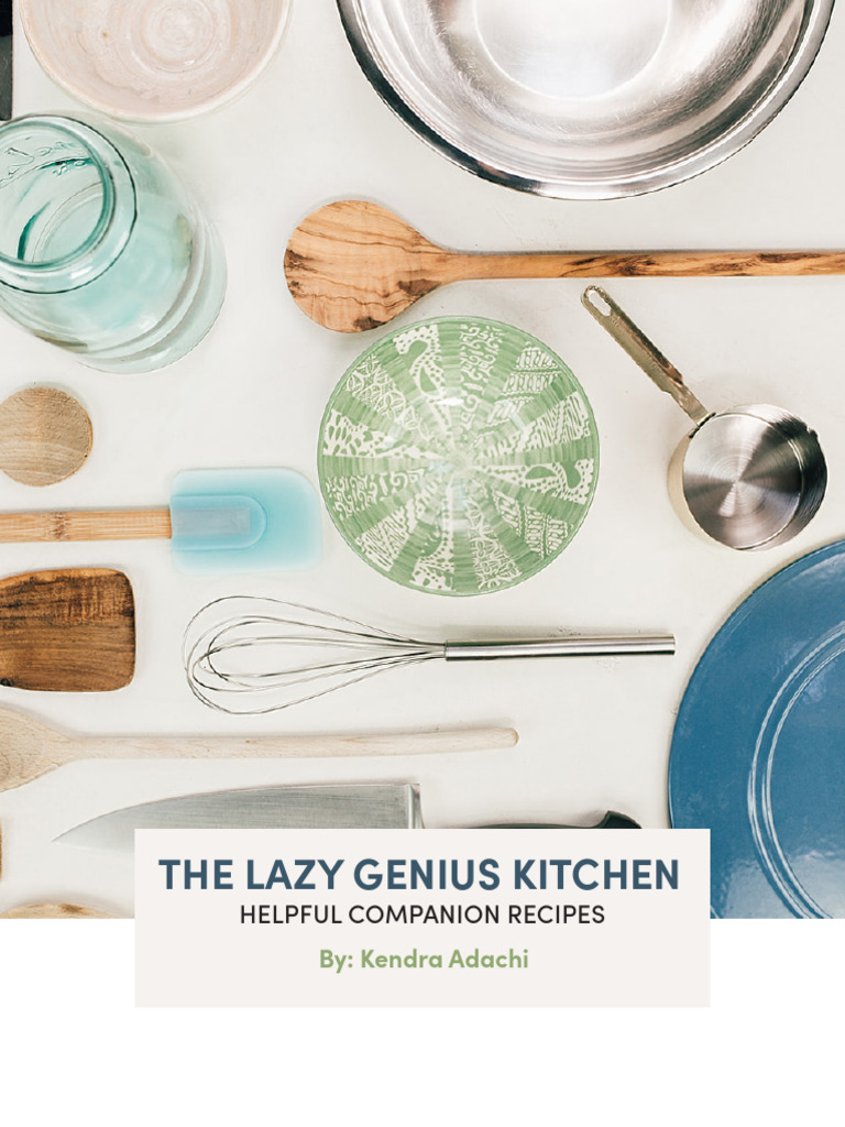 Lazy Genius Kitchen Recipes Guide | PDF | Muffin | Tomato Sauce