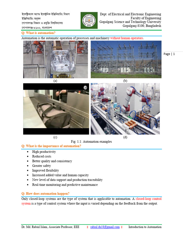 Lecture 1 Introduction-3 | PDF | Programmable Logic Controller | Relay