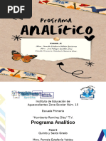 Codiseño Programa Analitico Multigrado | PDF | Escuelas | Educación primaria