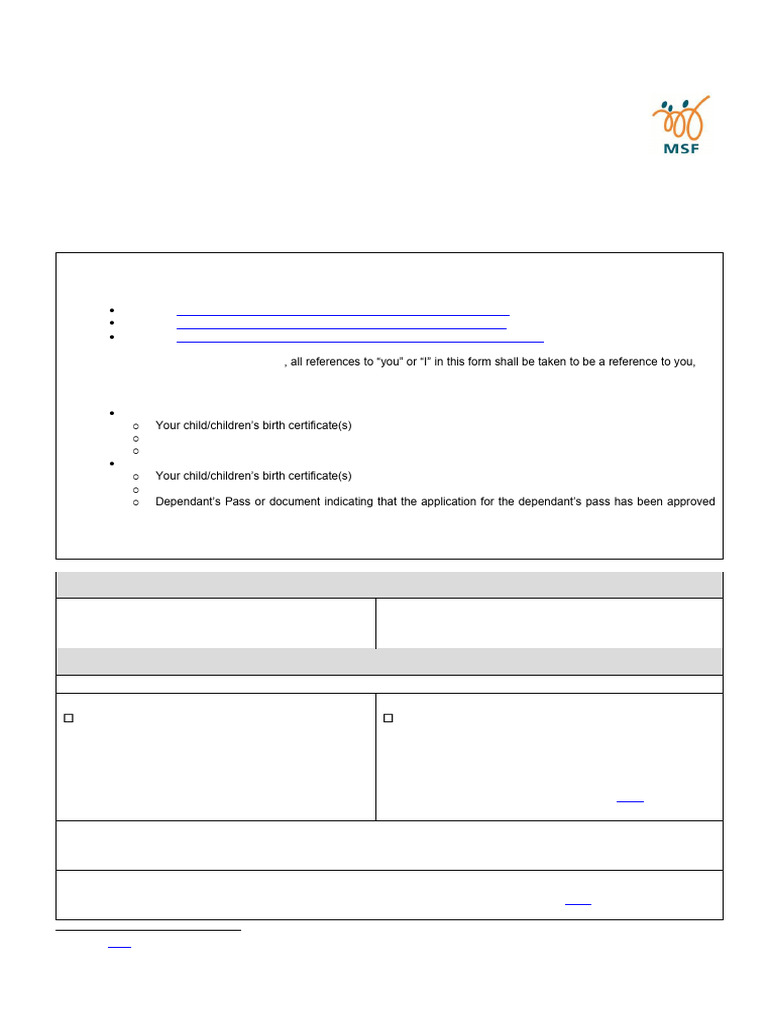 GPML and Adoption Leave Declaration Form | PDF | Birth Certificate ...