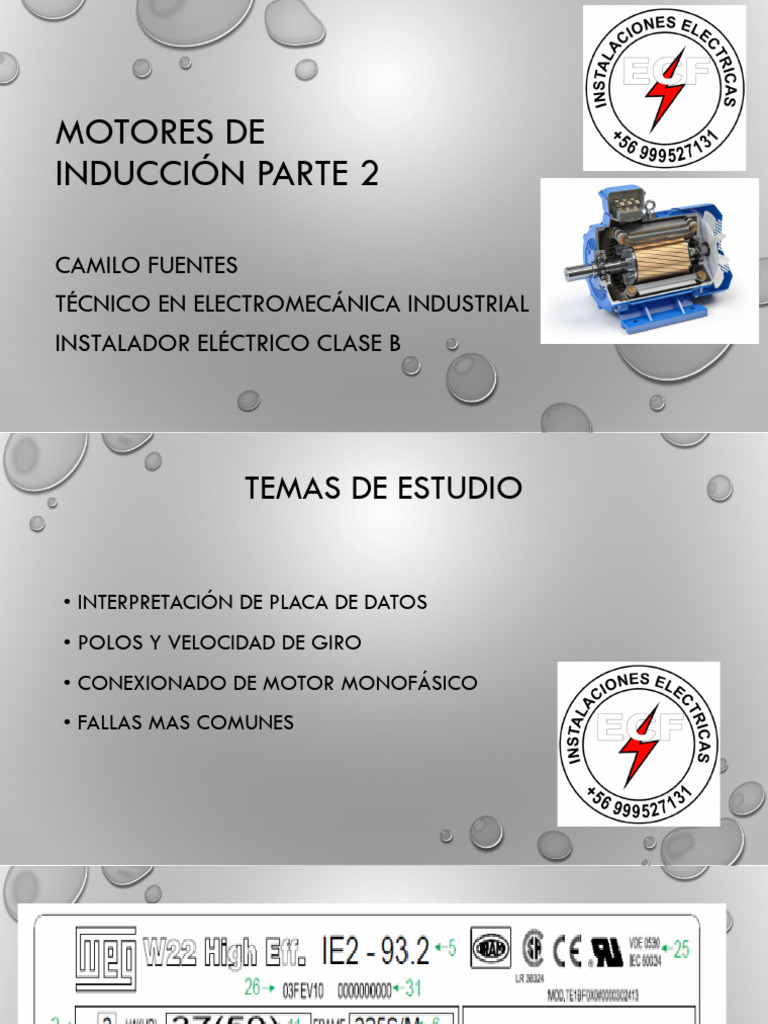 MOTORES DE Induccion Part 2 | PDF