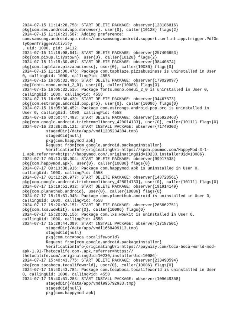 PM Debug Info | PDF | Software | Smartphone