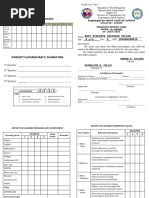 Sf-9-G3.report Card | PDF