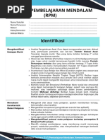 Format RPP Deep Learning SD | PDF