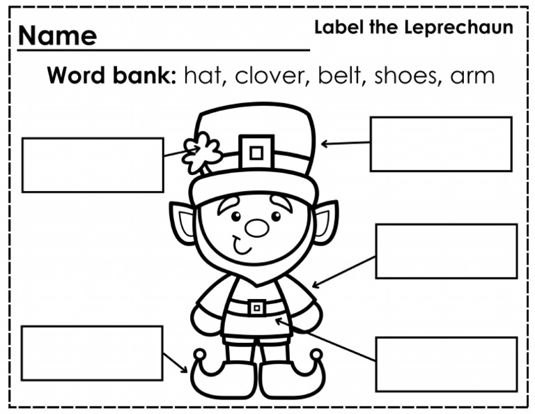 LabelTheLeprechaunFREEBIE 1 | PDF