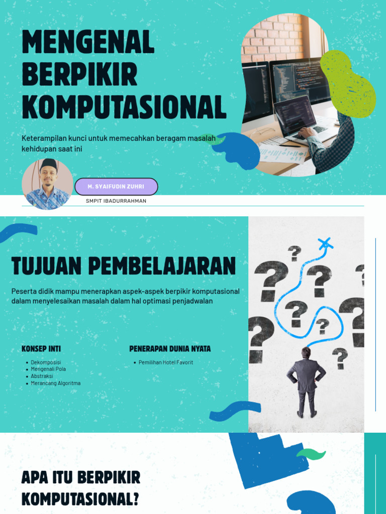 Presentasi - Kenali Berpikir Komputasional | PDF