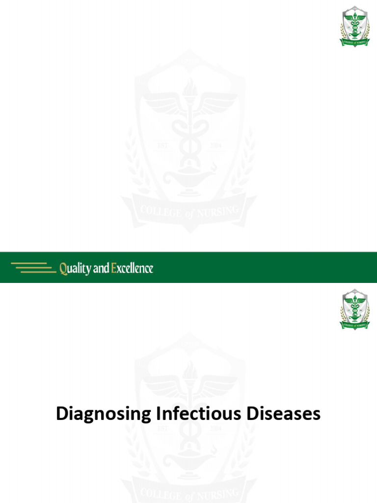 Chapter 12 Diagnosing Infectious Diseases | PDF