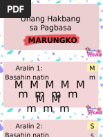 Marungko Approach | PDF