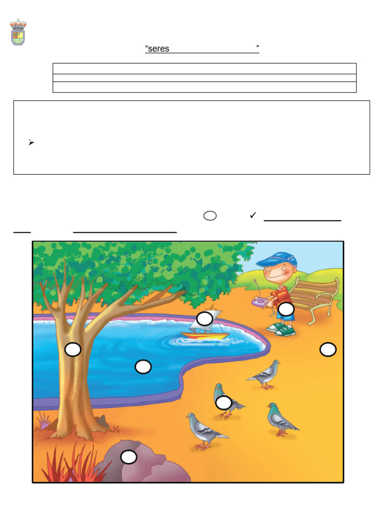 1° Básico Ciencias Naturales Seres Vivos y No Vivos | PDF