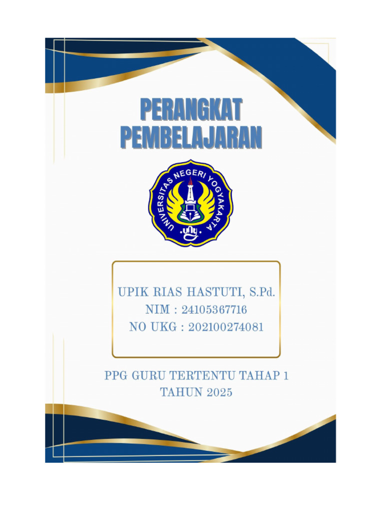 Perangkat Pembelajaran Upik | PDF