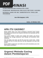Metode GASING: Belajar Matematika Asyik | PDF