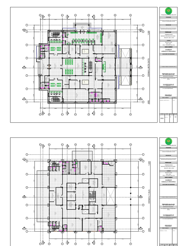 Gambar Asbuilt Drawing Ok-8-9 | PDF