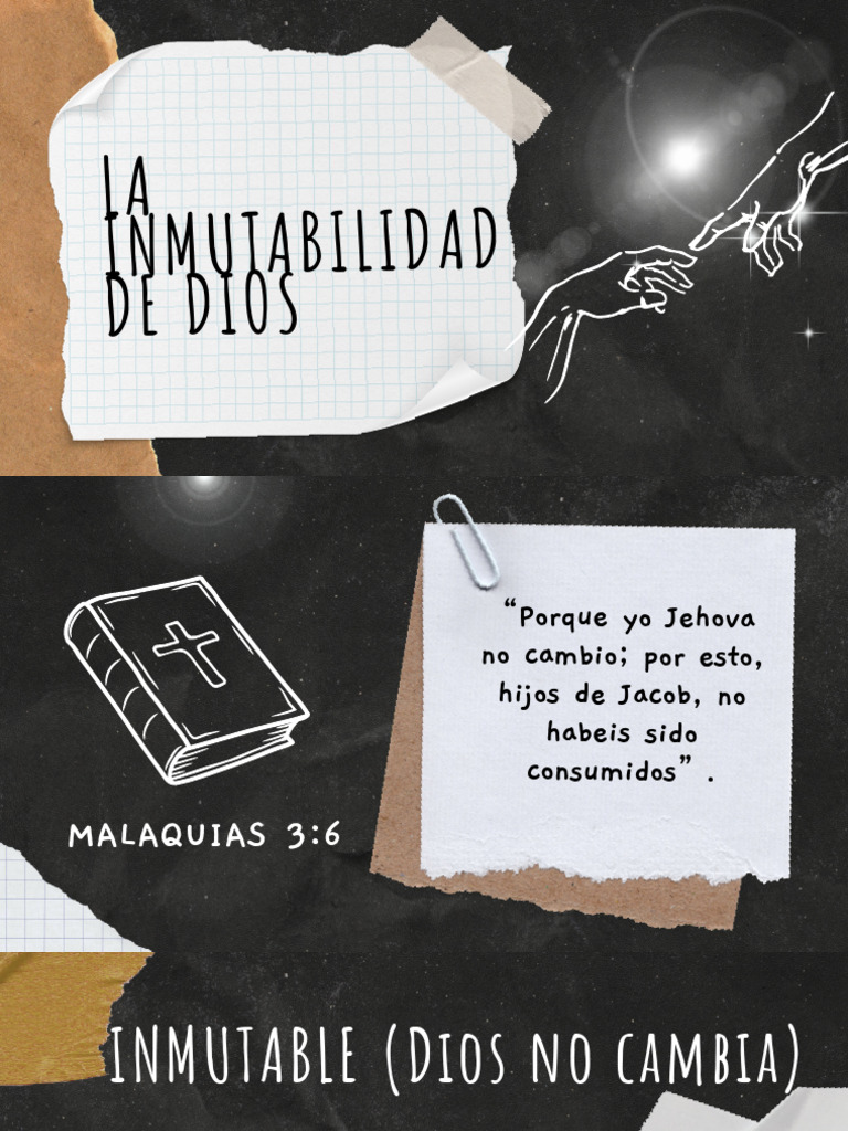 El Dios Inmutable | PDF | Dios | Teología