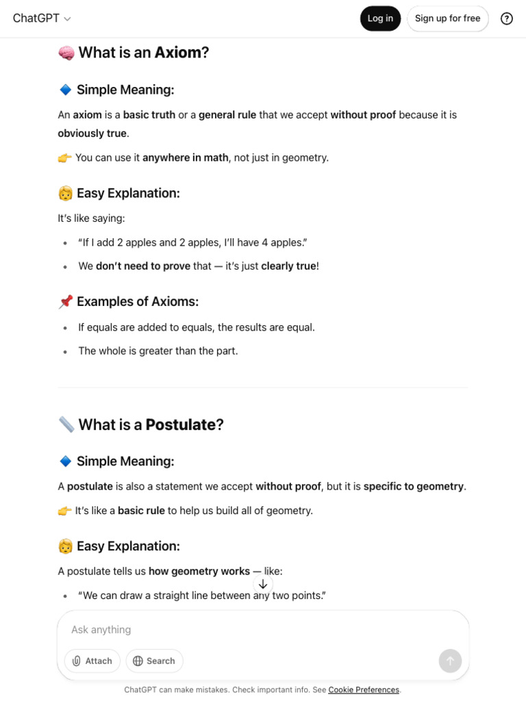 Euclid Geometry Chapter Notes 2 | PDF