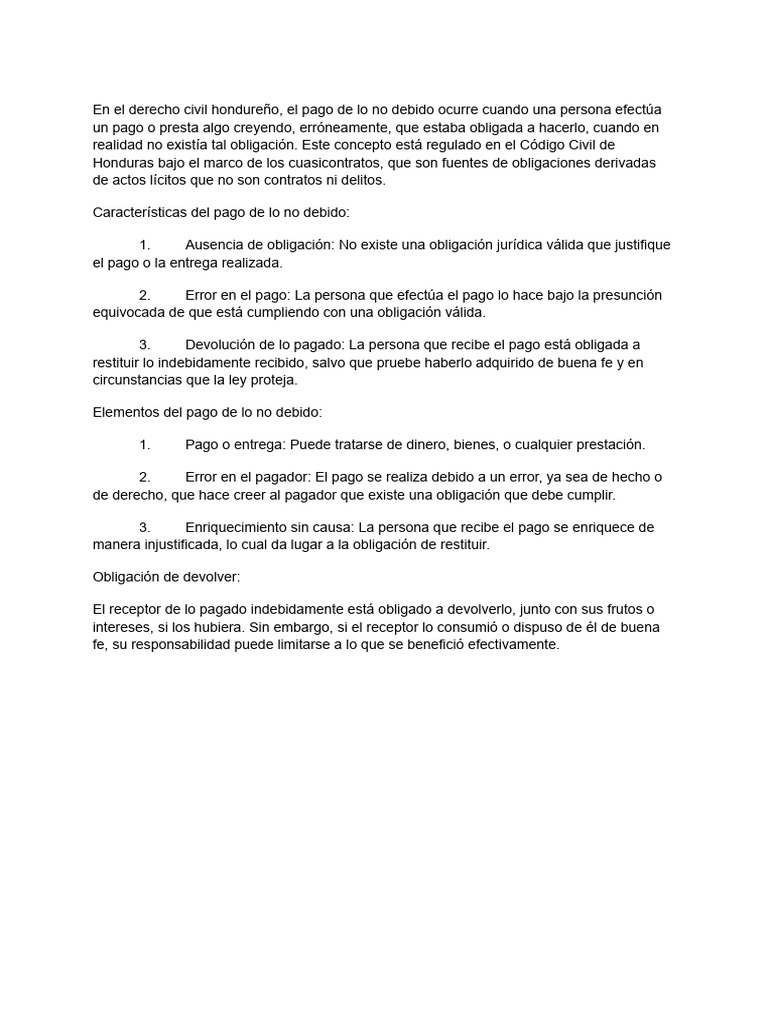 Aporte Pago de Lo No Debido | PDF