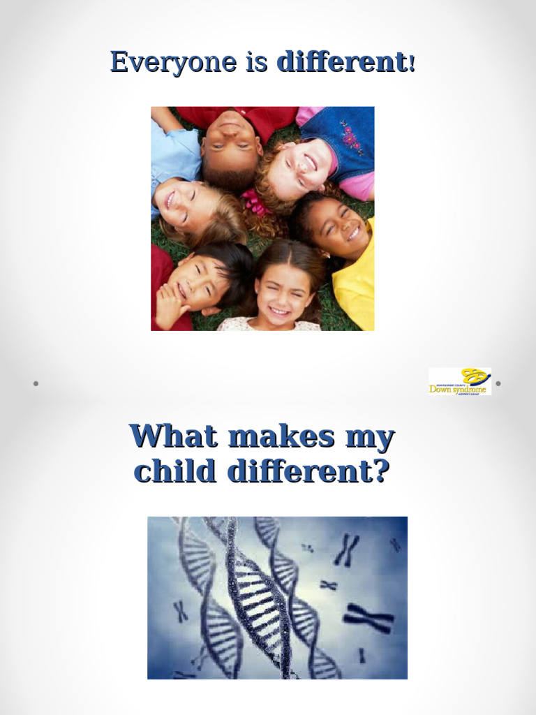 Down Syndrome A.presentation To Classroom - mcdsIG NM | PDF