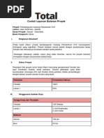 Contoh Laporan Progress Pekerjaan Bulanan | PDF