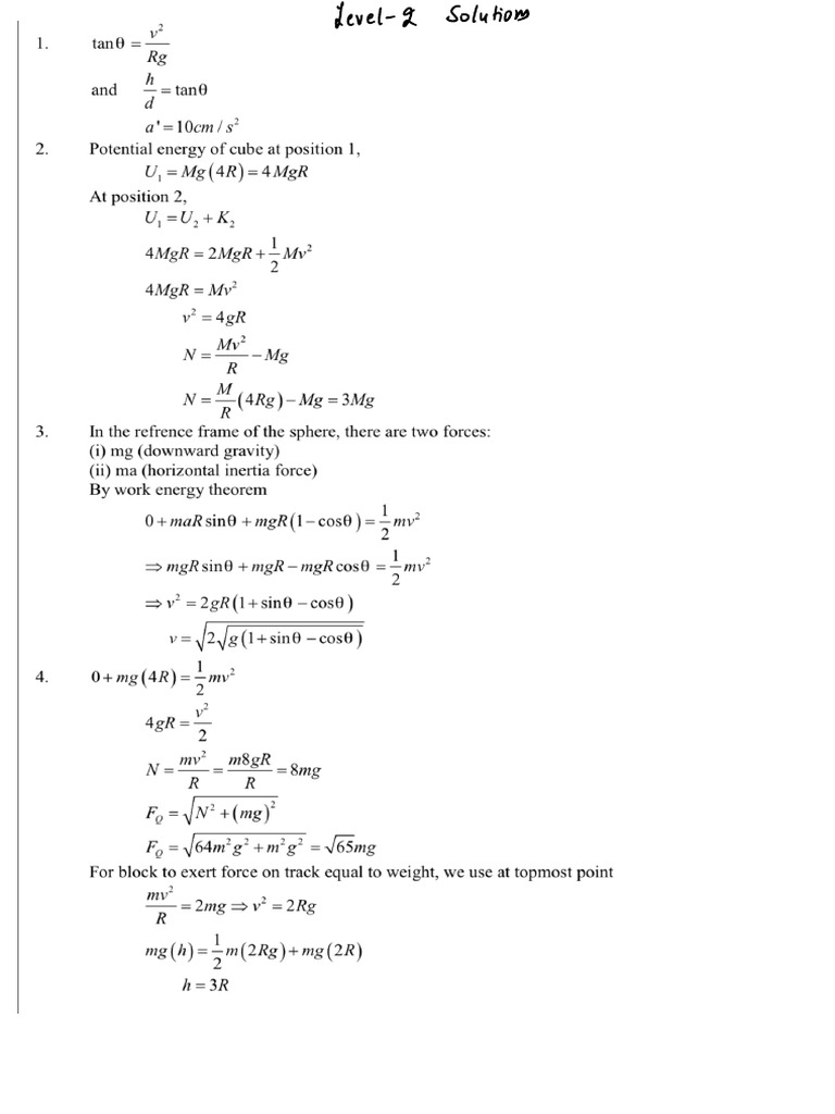 Level 2 Solutions Pdf