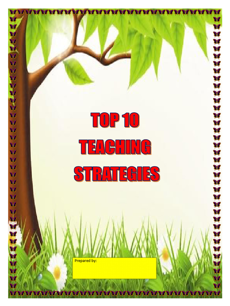 Top 10 Teaching Strategies To Use in Your Classroom | PDF | Learning ...