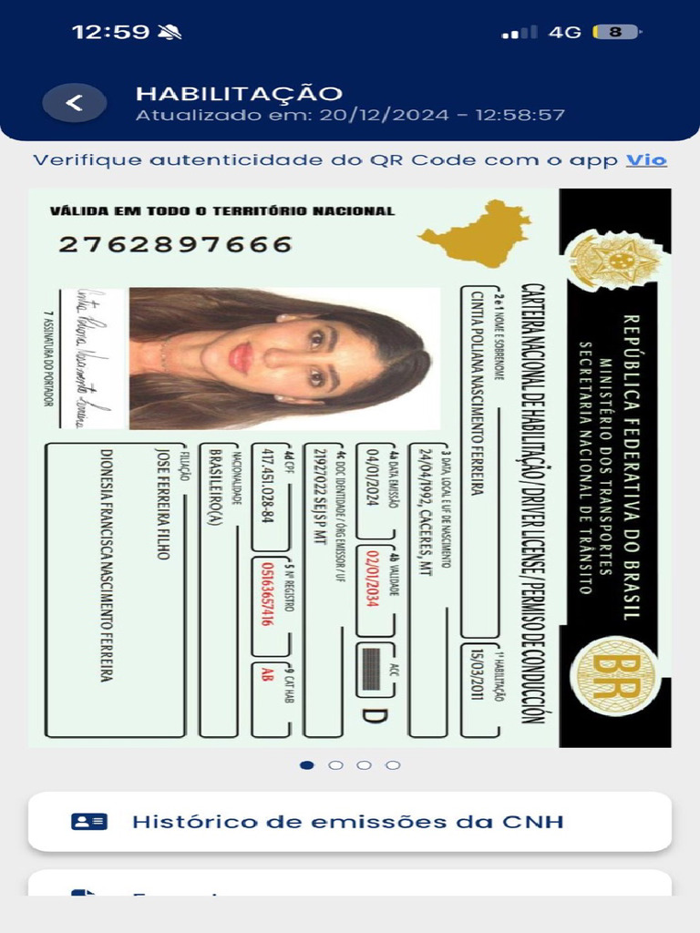 CNH Digitalizada | PDF