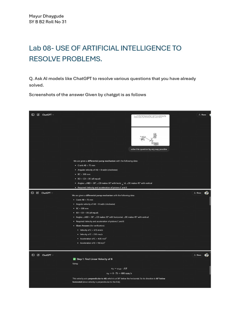 Lab 08 - AI | PDF