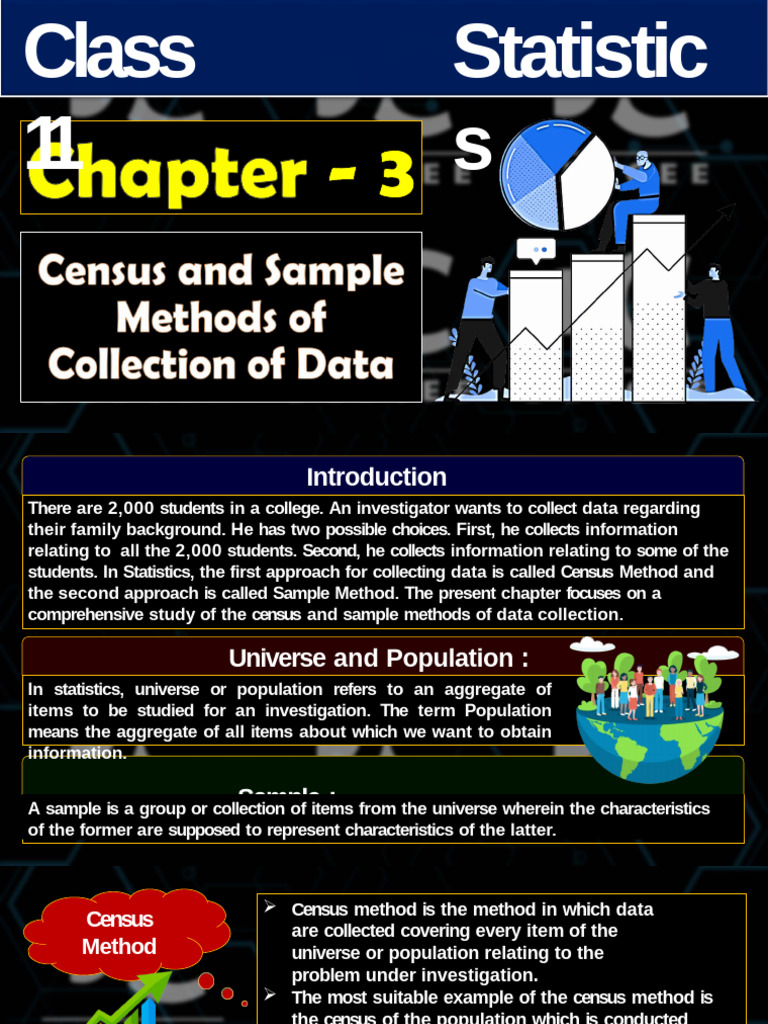 ECOCHAP Census & Sampling | PDF | Sampling (Statistics) | Census