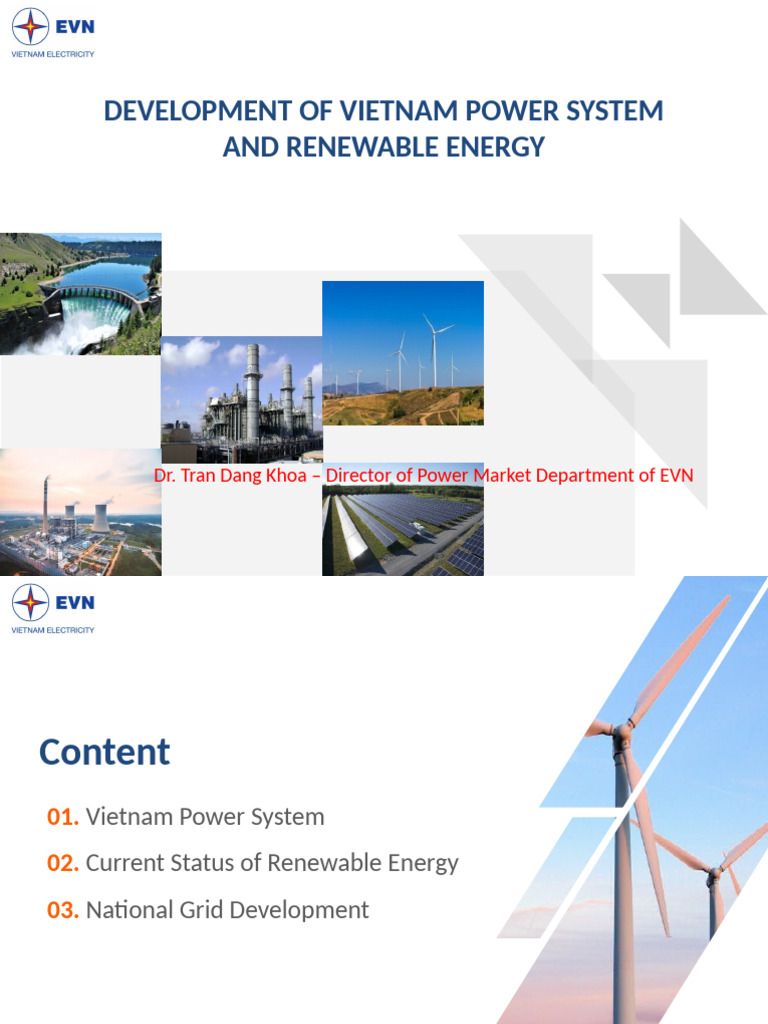 PPP On Vietnam Power System and Renewable Energy 22.2.23 | PDF | Solar ...