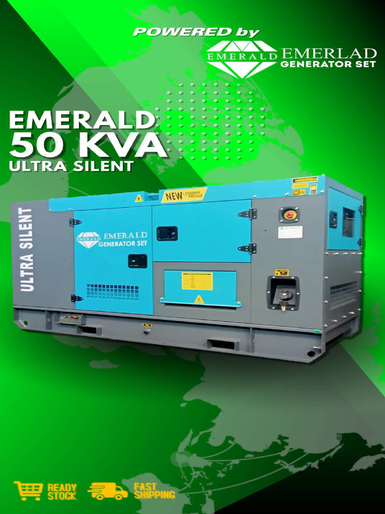 EMERALD 50 KVA - Silent | PDF