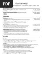 Erik Cupsa - SWErik Resume | PDF | Postgre Sql | Microsoft Azure